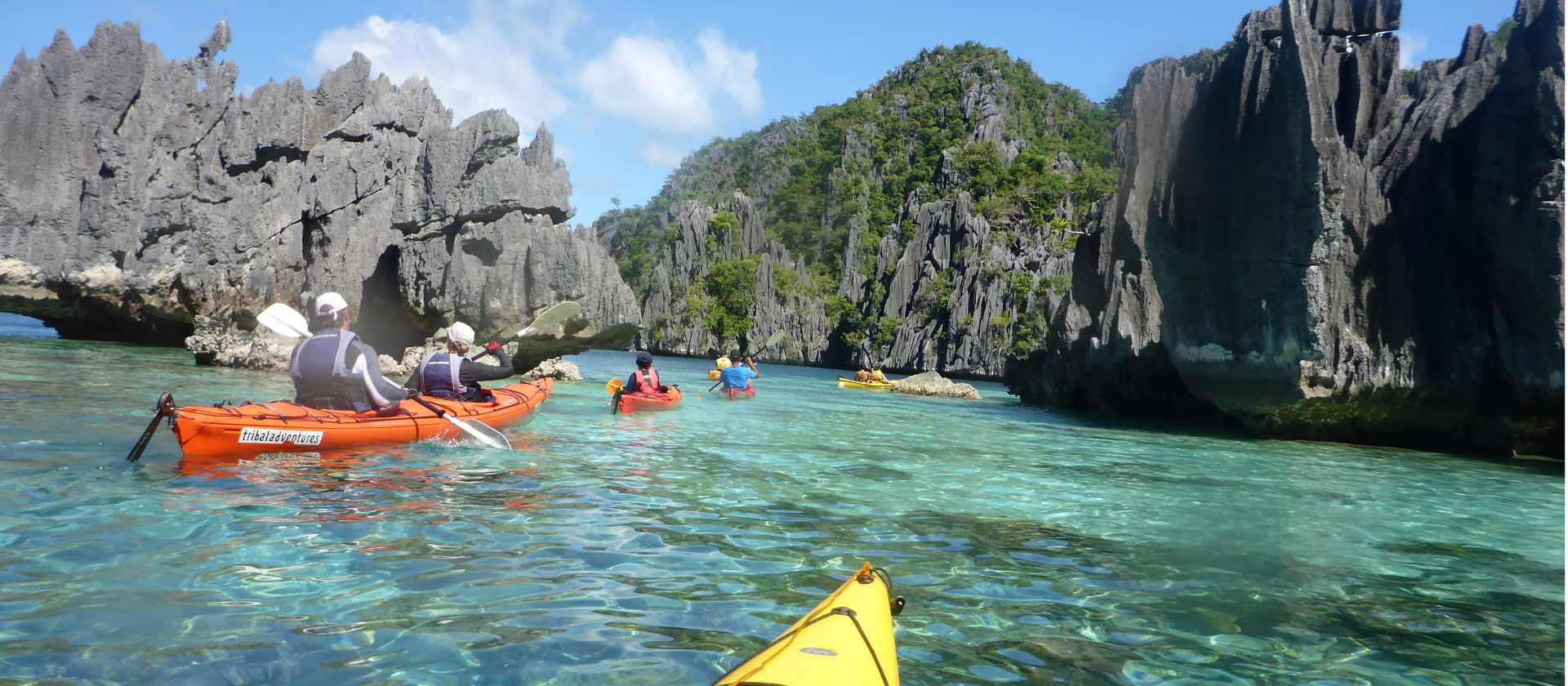 Active Small Group Vacations | Kayak the beautiful Calamian island in ...
