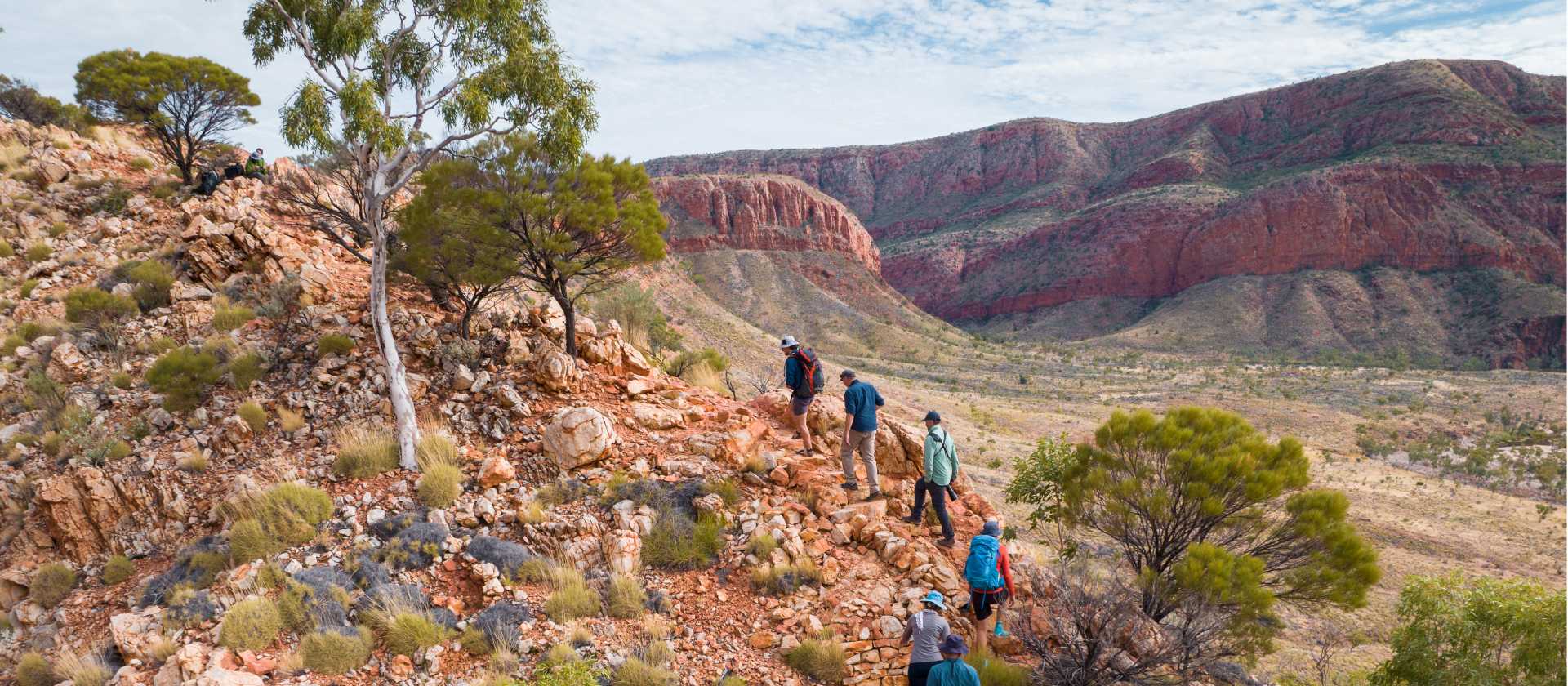 Larapinta Trail Best Sections Guided Walk | Remote Larapinta Walking Trips