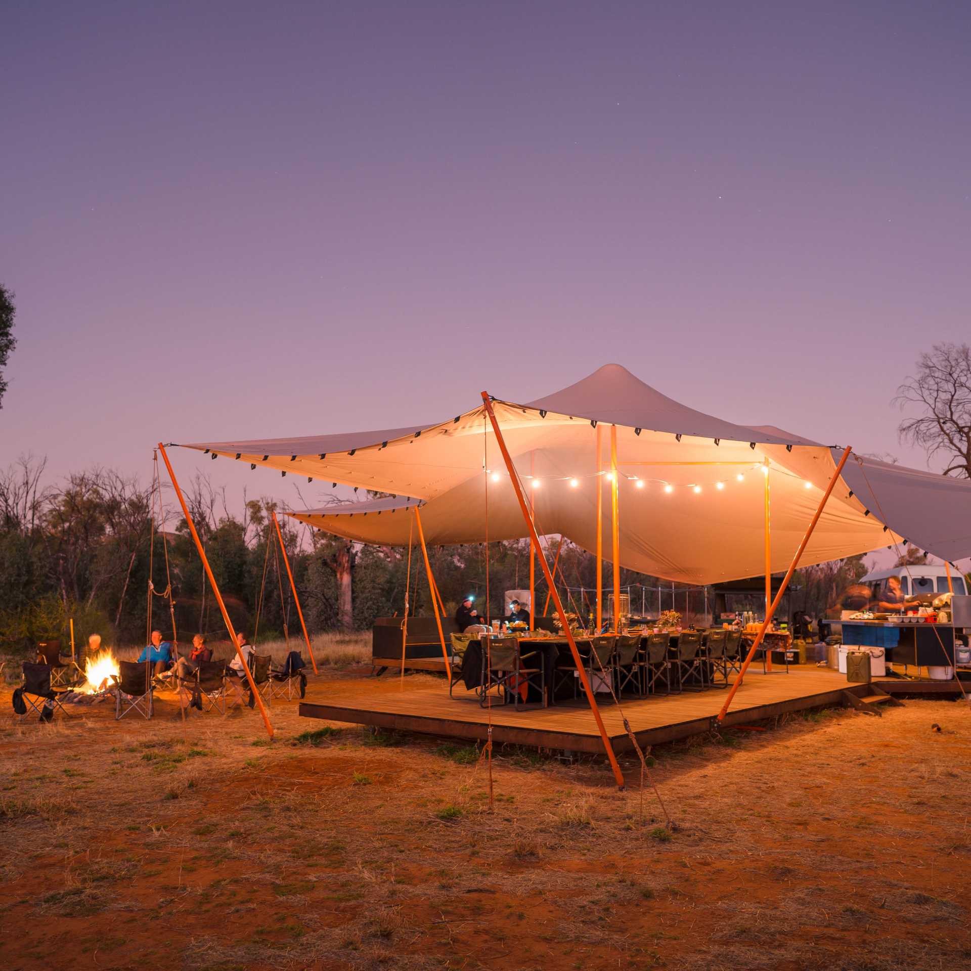 4 Day Larapinta Trail Walking Tour | Stay At Larapinta Eco Comfort Camps