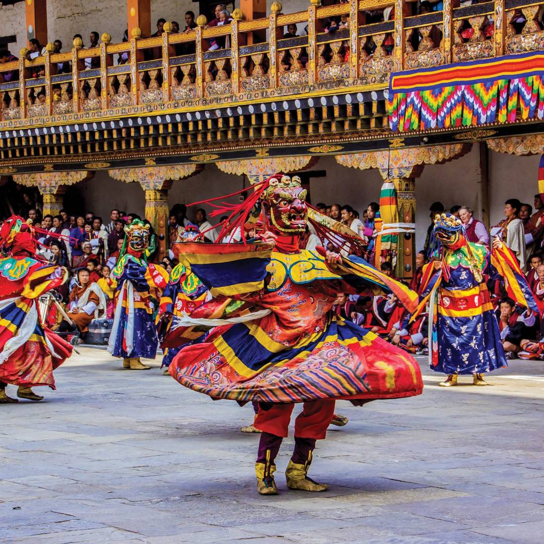 Bhutan Paro Tshechu Festival Tour | Bhutan Adventure Travel | World ...